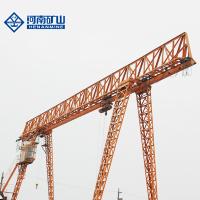 China Remote Control Garage Gantry Crane , Single Beam Mobile Overhead Crane for sale