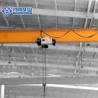 China 20m / Min European Overhead Crane , 15 Ton IP55 Single Girder Bridge Crane for sale
