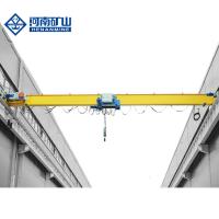 China 20m / Min European Overhead Crane , 15 Ton IP55 Single Girder Bridge Crane for sale