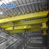 China 3-50T Line Control Electric Hoist European Overhead Crane Double Beam for sale
