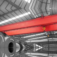 China QD Model 10 Ton Electric  Double Beam Bridge Crane for Workshop for sale