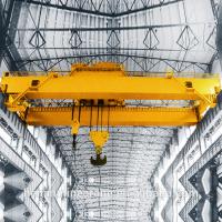 China QD Model 10 Ton Electric  Double Beam Bridge Crane for Workshop for sale
