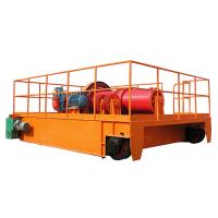 China Engine Powered Fast Speed Winch , Heavy Duty Carbon Steel Cable Pulling Winch for sale