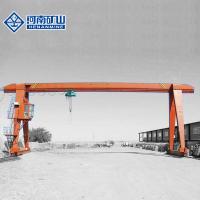 China Steady Performance Single Girder Gantry Crane Weld Beam Structure For Factory Yard for sale