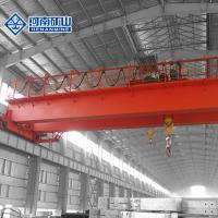 China QD Type Double Girder Overhead Crane 10t 15t 20t 25t Workshop Overhead Bridge Travelling Crane for sale
