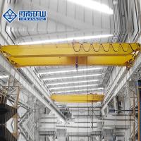 China QD Type Double Girder Overhead Crane 10t 15t 20t 25t Workshop Overhead Bridge Travelling Crane for sale