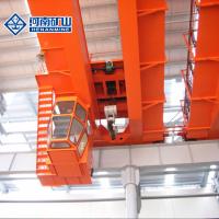 China QD Type Double Girder Overhead Crane 10t 15t 20t 25t Workshop Overhead Bridge Travelling Crane for sale