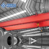 China Cabin Control 20ton 30t 40ton Double Girder Steel Factory Bridge Crane Manufacturer for sale