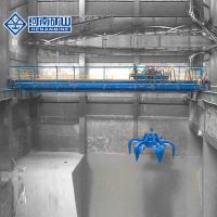 China 3p Garage Bridge Crane , 100 Ton Overhead Crane Equipment With Grab Ce Certificate for sale