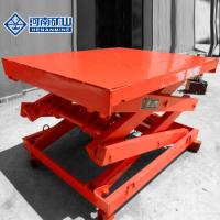 China Stable Hydraulic Scissor Lift Tables , Durable Hydraulic Scissor Lift Trolley for sale