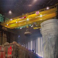 China 20T QC Type Double Beam Brideg includes electromagnetic chuck for sale