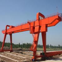 China Box Type 30 Ton / 50 Ton Double Girder Overhead Crane For Construction Building for sale