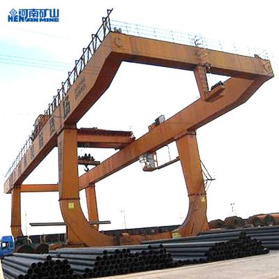 China Cabin Control 10 Ton 16 Ton Double Girder Gantry Crane U Type for sale