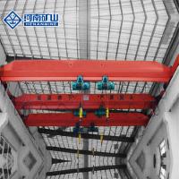 China Mobile monorail Single Beam Overhead Travelling Crane With Electric Hoist for sale