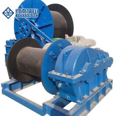 China Working Class A3 Electric Wire Rope Winch 10ton Heavy Duty Hydraulic for sale