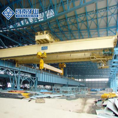 China Lifting Beam Electro Magnet Double Girder Overhead Crane Q235b / Q345e Steel Material for sale