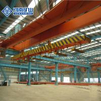 China Lifting Beam Electro Magnet Double Girder Overhead Crane Q235b / Q345e Steel Material for sale