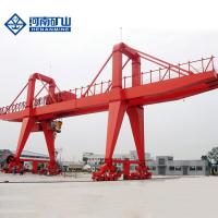 China Loader / Unloader Mobile Rail Mounted Container Gantry Crane Heavy Working Duty for sale