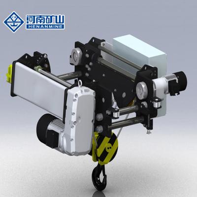 China European Type Low Speed 1ton 5ton Wire Rope Electric Hoist for sale