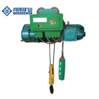 China 10T CD Model Electric Wire Rope Hoist 3phs Double Lifting Speed for sale