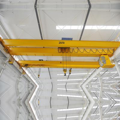 China China Top Manufacture Double Beam EOT Crane With Electric Hoist for sale