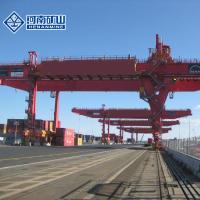 China 65 Ton Rail Mounted Container Gantry Crane A8 Cabin Control Port for sale