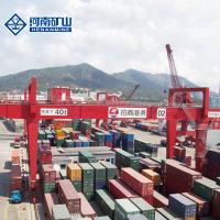 China 45T Rail Mounted Container Gantry Crane Double Girder With Hoist for sale