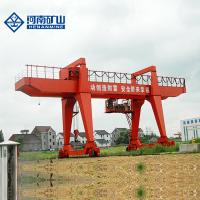 China Mg Type Rugged 80 Ton Double Girder Gantry Crane Ip55 Protection 35m Span for sale