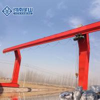 China Electric Trolley 10 Ton Gantry Crane , Workshop Single Beam Gantry Crane With Hook for sale