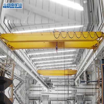 China Remote Control Travelling 20m/Min Double Beam Overhead Crane for sale