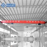 China Europe tyre 5 ton single girder overhead crane with electric motor driven for sale