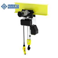 China Double Brake Chain Block Hoist High Strength Safety Hook 1 Ton Manual Trolley for sale
