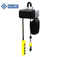 China Double Brake Chain Block Hoist High Strength Safety Hook 1 Ton Manual Trolley for sale