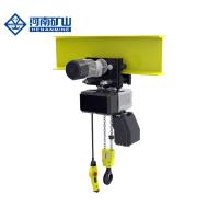 China Double Brake Chain Block Hoist High Strength Safety Hook 1 Ton Manual Trolley for sale