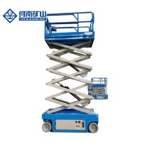 China Four Wheel Traction Lift Platform Lifting 10 Meters For Aerial Work for sale