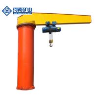 China 5T Fixed Column Pillar Mounted Jib Crane Rotated 360 Degrees 16m for sale