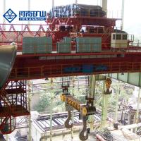 China Ladle Lifting Overhead Crane 5tons~74tons for steel mill workshop for sale