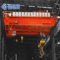 China Ladle Lifting Overhead Crane 5tons~74tons for steel mill workshop for sale
