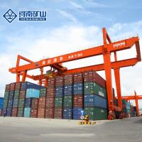 China Cabin Control 50ton Rail Mounted Container Gantry Crane For Lifting Container for sale
