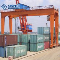 China Cabin Control 45 Ton Rail Mounted Container Gantry Crane For Lifting for sale