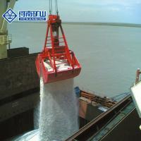 China Remote Control Port Hydraulic Grab Bucket , Durable Heavy Equipment Spare Parts for sale