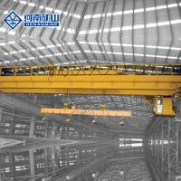 China Wide Span 5~20tons Double Girder Magnet Overhead Crane for Steel Mill plant for sale