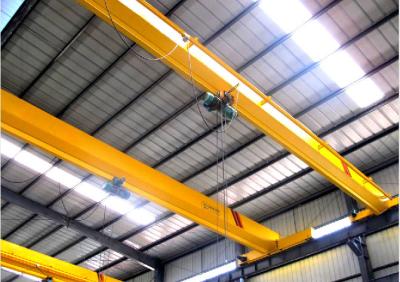 China 5t Span 7.5m Single Girder Overhead Crane Free Standing Overhead Travelling Crane for sale