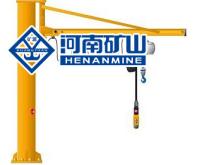 China 3T Column cantilever crane with Effective cantilever 5m usd indoor or outdoor for sale
