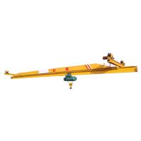 China Q235B 5t Eot Electrical Single Beam Overhead Crane with Pendent Line Control for sale
