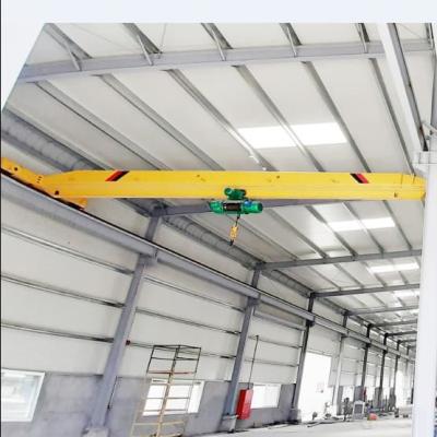 China Motor Driven 3tons span 7.5m~22.5m Indoor Single Beam Girder Crane for sale