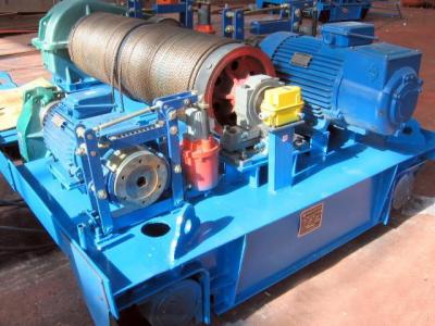 China 2t 20 KN 150M Rope capacity Electronic Control 30m/min  wire rope winch for sale