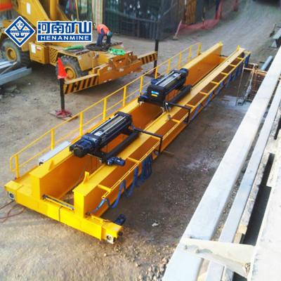 China QE Type 5+5T Double Trolley Hook Bridge Crane For Precision Assembly for sale