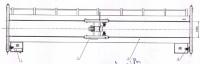 China 20T Double Girde Pendent line control Overhead Crane warehouse for sale