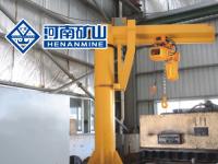 China 5 Tons Lift Tool 360 Degrees Electric Rotation Boom Jib Crane Used In Workshop for sale